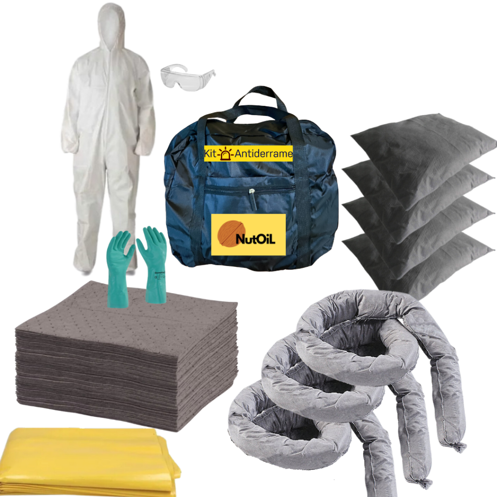 Kit Antiderrame Universal de 18 Lts Eco Hidrocarburos contención - Kit Antiderrame