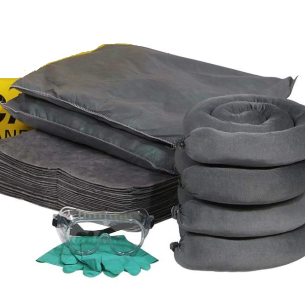 Kit AntiDerrames de 35 Litros multiples aplicaciones - Kit Antiderrame