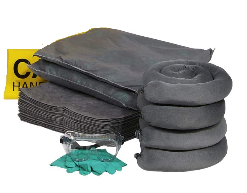 Kit AntiDerrames de 35 Litros multiples aplicaciones - Kit Antiderrame