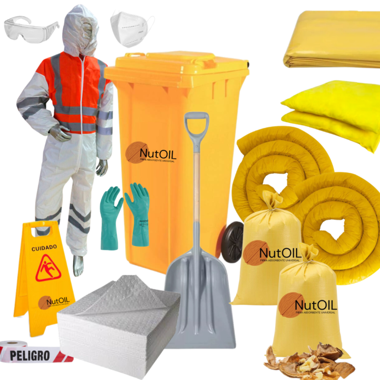 Kit Antiderrame Universal de 18 Lts Eco Hidrocarburos contención - Kit ...