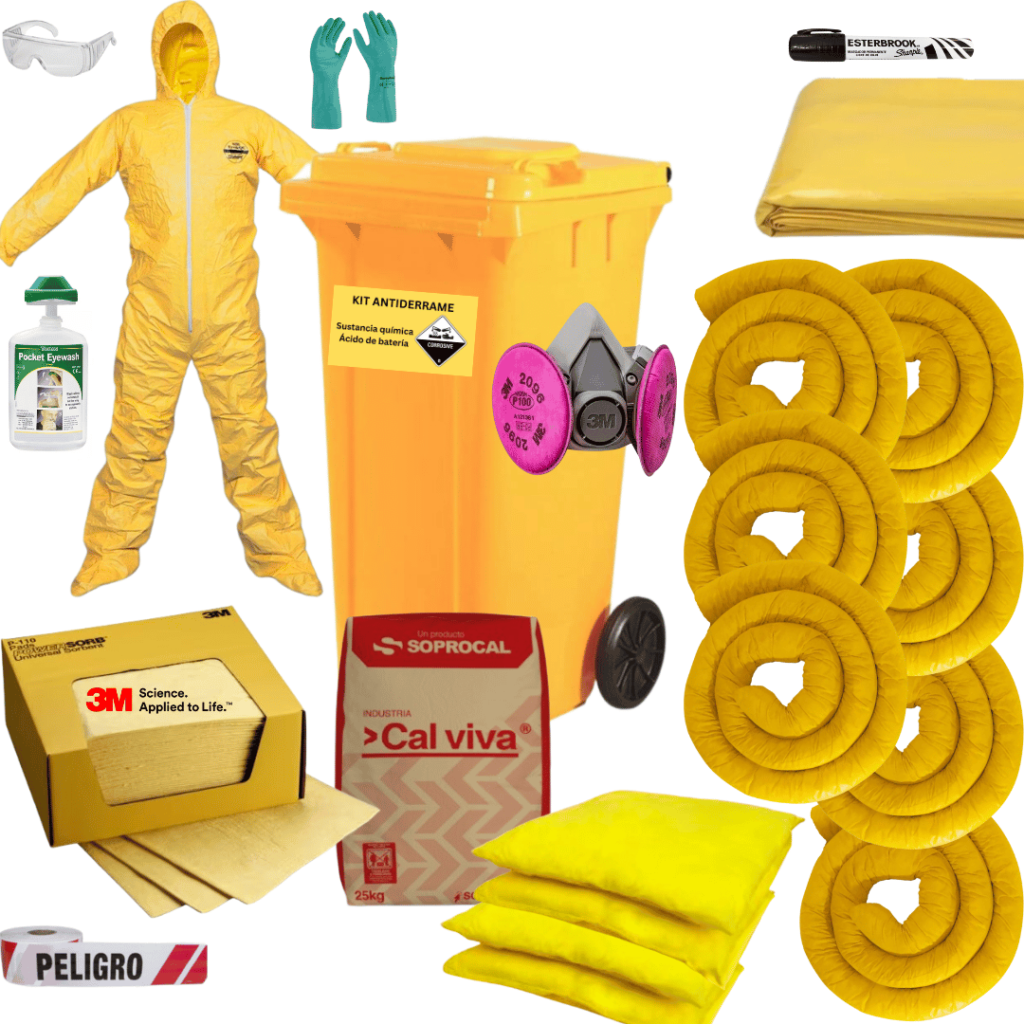 Productos químicos - Kit Antiderrame